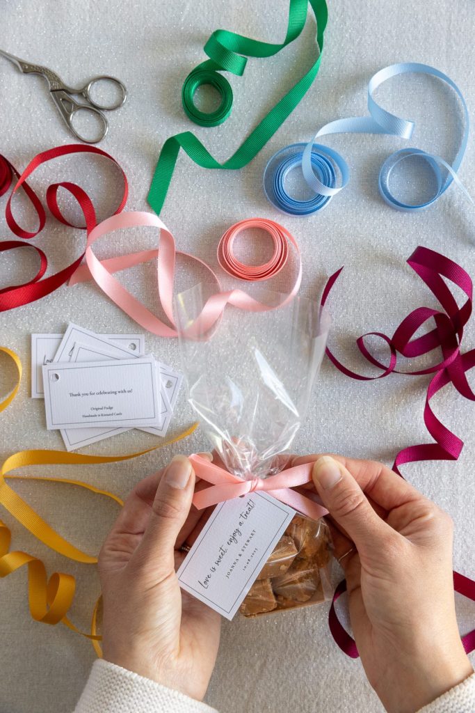 Original Fudge Wedding Favours - Kinnaird Kitchen